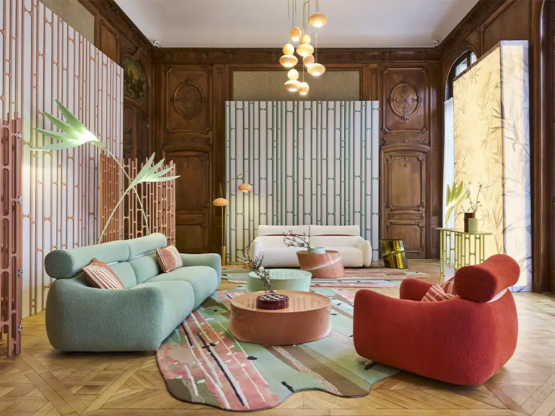 Bamboo Mood : la collection de Jiang Qiong Er pour Roche Bobois ...