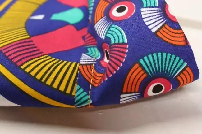 DIY : un cache-pot exotique avec du tissu wax - Visite Déco