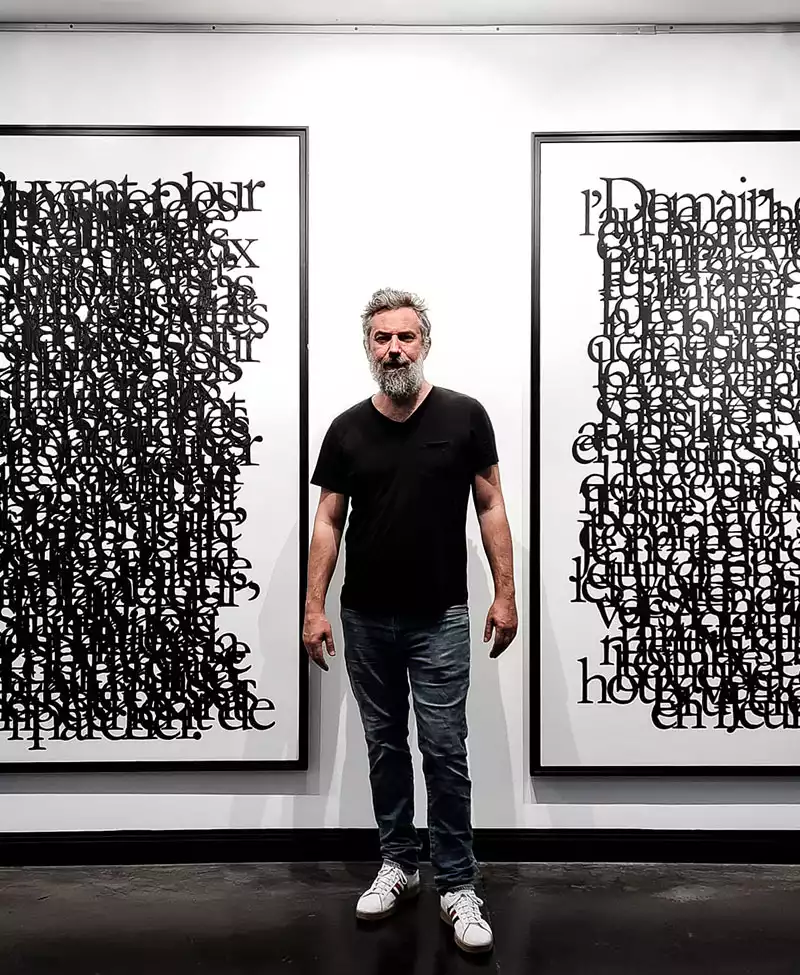 Grégory Valentin, aux mots et cetera - Visite Déco